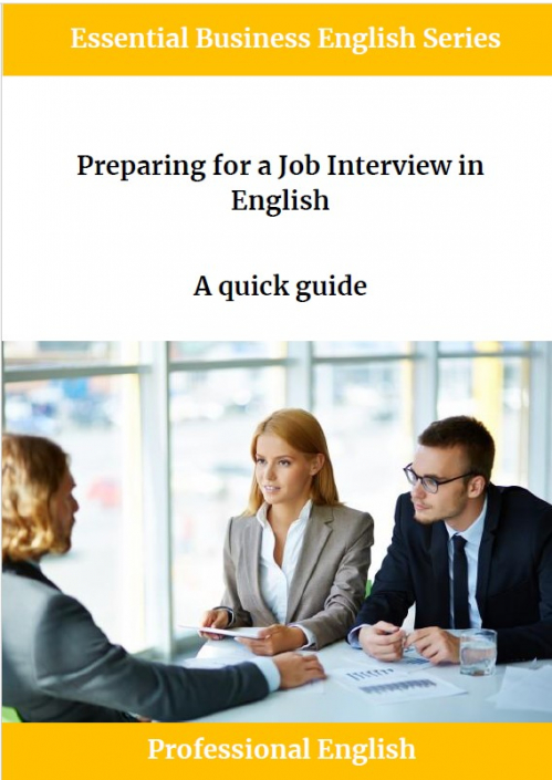 5 tips to prepare for a job interview in English – Professional English